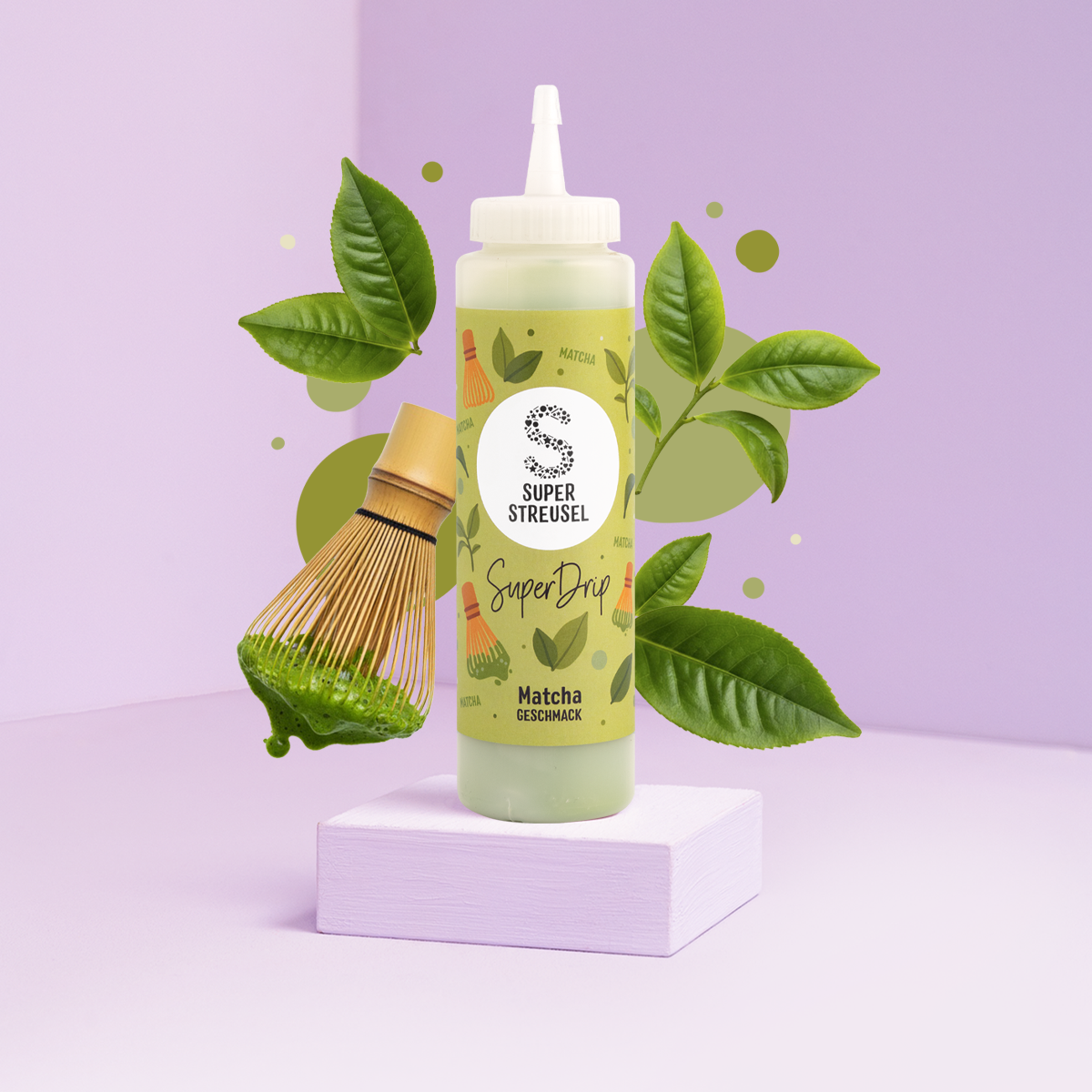 SuperDrip Matcha 300g | Super Streusel | Kuchenglasur mit Geschmack ...