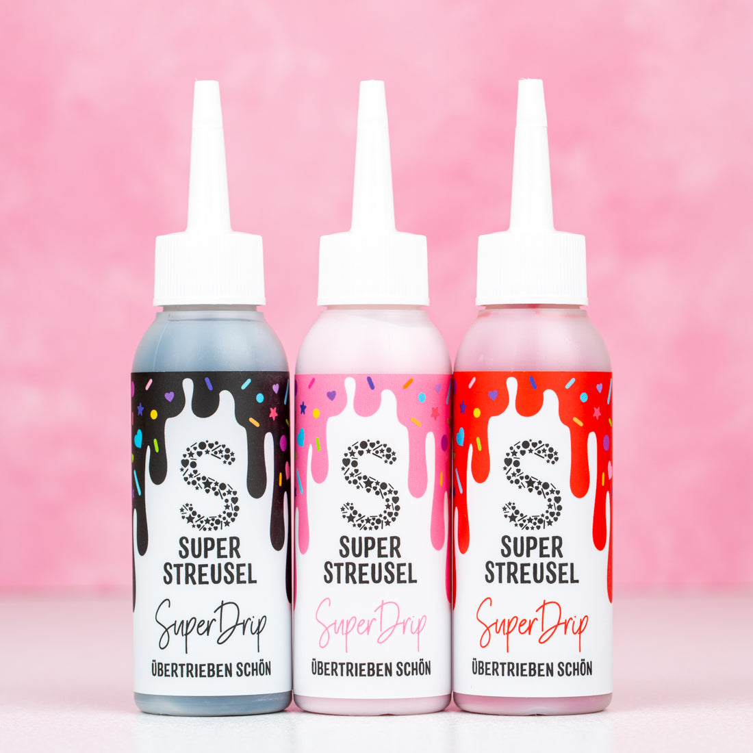 SuperDrip LiebesSet | Super Streusel | 3er Set SuperDrips | Tortendeko ...